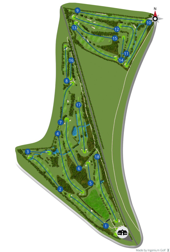 Baneguide - Skive Golfklub